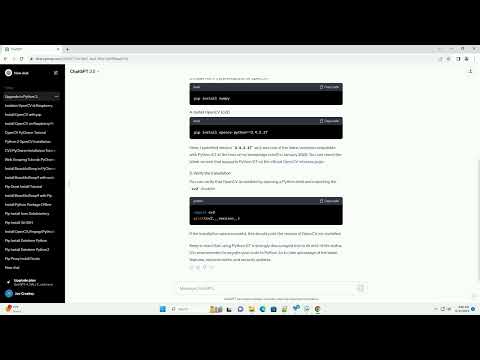 pip install cv2 python2 7