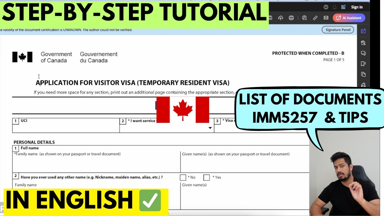 HOW TO APPLY TRV INSIDE CANADA🇨🇦 | STEP-BY-STEP TUTORIAL | AFTER PGWP DO THIS | IN ENGLISH