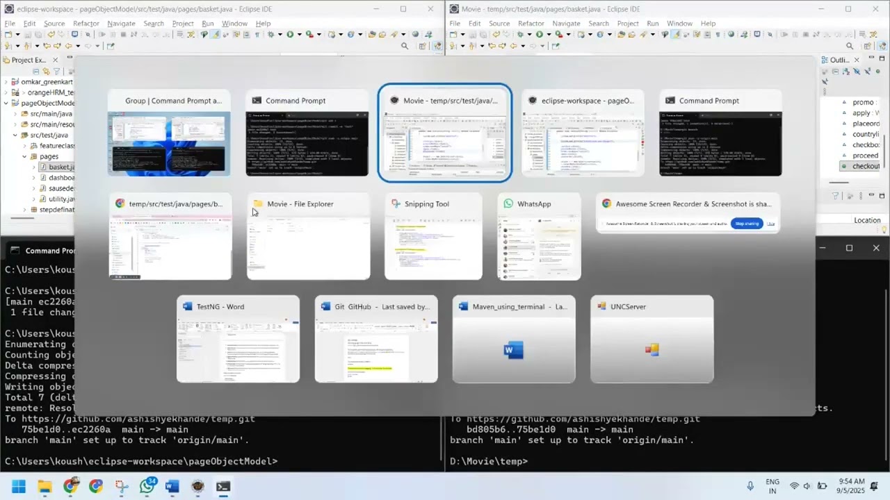 Git Git-hub  | Parallel working