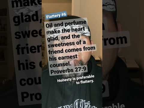 Proverbs 27:9 - Flattery No. 6 - What the Bible Says about Flattery? - #bible #shorts