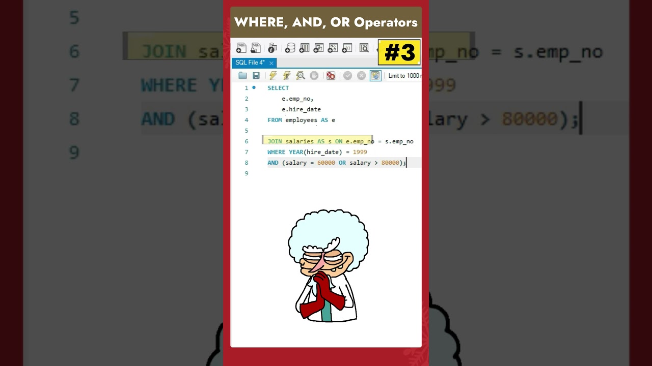 10 - WHERE, AND, OR Operator | SQL Queries