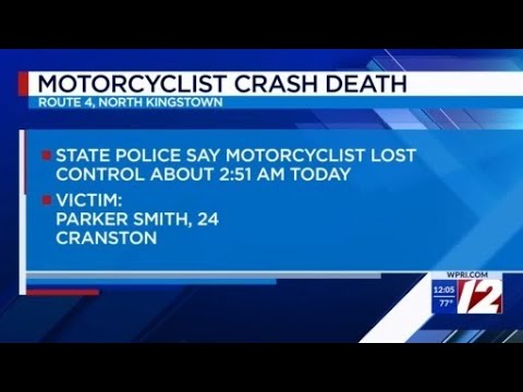 Cranston man dies in North Kingstown motorcycle crash