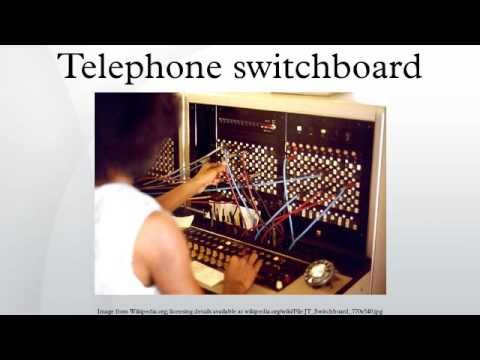 Telephone switchboard