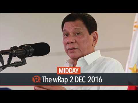 President Duterte brushes aside talks he would declare Martial Law
