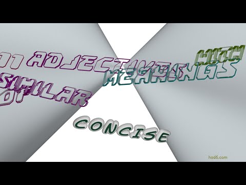 concise - 16 adjectives meaning concise (sentence examples)
