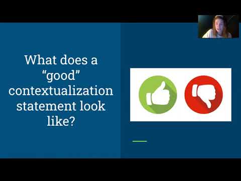 How to do Contextualization!