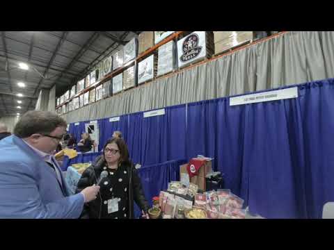 Maha Freij Three Little Pigs at the 2022 Gourmet Foods International Food Show