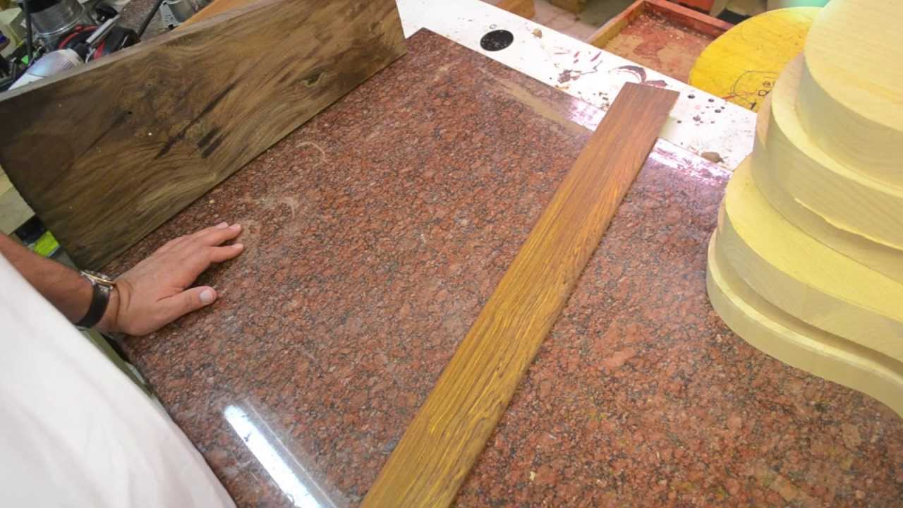 Luthier Wood Review: Cocobolo for tops fretboards dense wood from Mexico tonewood