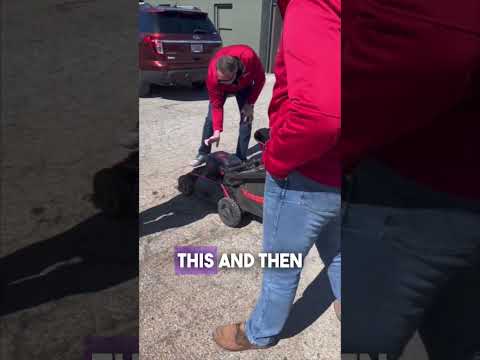 Takes how long to charge the battery? #lawncare #lawnservice #landscaping