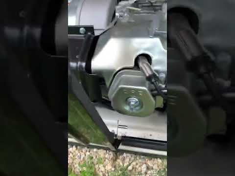 Oil change on Champion Standby Generator