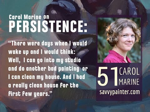 Daily Paintworks founder Carol Marine on the Savvy Painter podcast