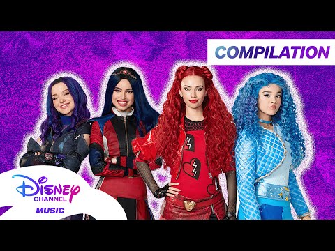 Every Disney Descendants Song In Order! 🎶 | Descendants 1-3 & The Rise of Red | @disneychannelmusic