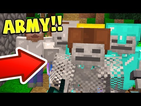 COMMAND YOUR OWN MINECRAFT ARMY!!