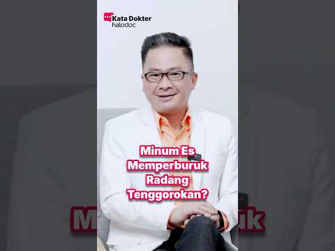 Minum Air Es Memperburuk Radang Tenggorokan?