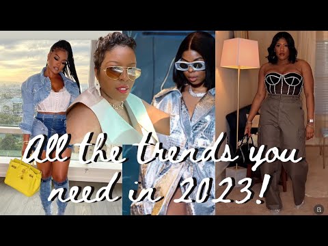 Fashion Trend Predictions + Forecast 2023! | TOP Trends you CAN wear + HOW TO EASILY style them!
