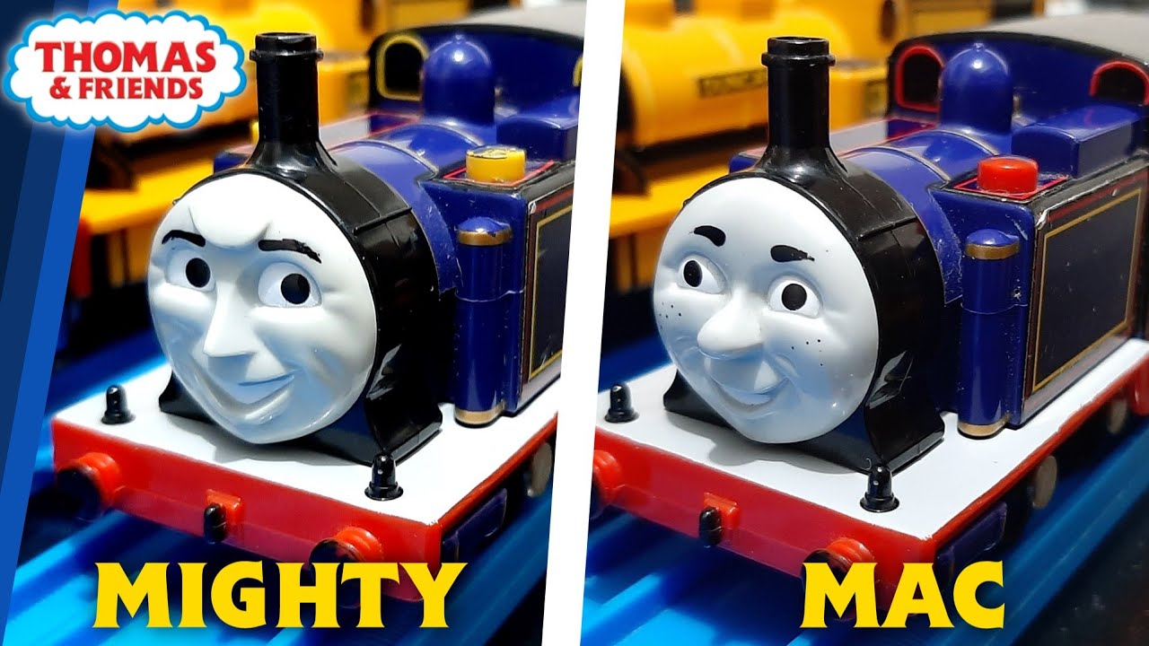 Mighty Mac Review and Run Plarail Trackmaster きかんしゃトーマス Thomas und Seinde Freunde Томас и друзья