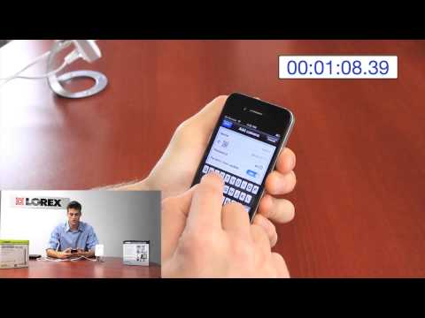 How-To Set Up and Connect The NEW Lorex LNC100 Series IP Network Camera - Ping & Stream