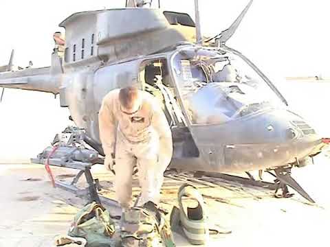 "Day in the Life" of a typical 2004 Kiowa Warrior pilot from Samarra, Iraq, 2004