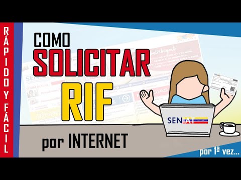 Cómo SOLICITAR RIF por Primera Vez en el SENIAT 👉【✔️ FÁCIL Y RÁPIDO】