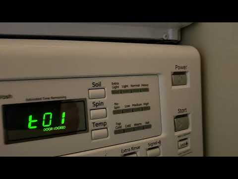 How to get your error codes on GE GFWN front load washer