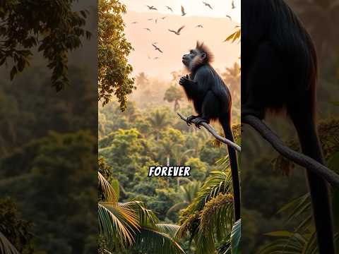 Why Are Brown Howler Monkeys Natureโs Loudest Primates? ๐๐ #brownhowlermonkey #monkeyfacts