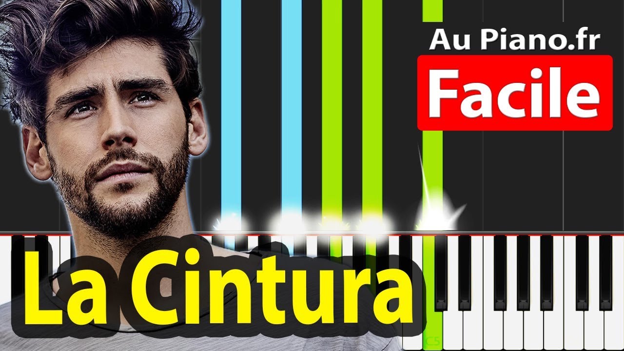 La cintura Piano Easy Alvaro Soler Cover - Au Piano.Fr