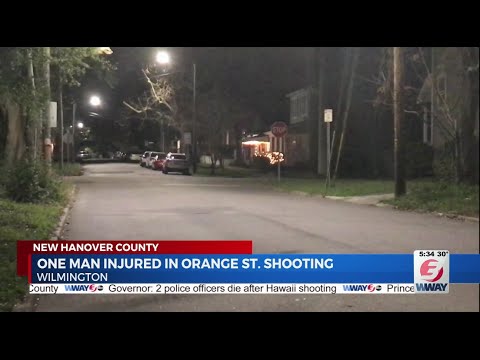 Wilmington shooting leaves 21-year-old man injured