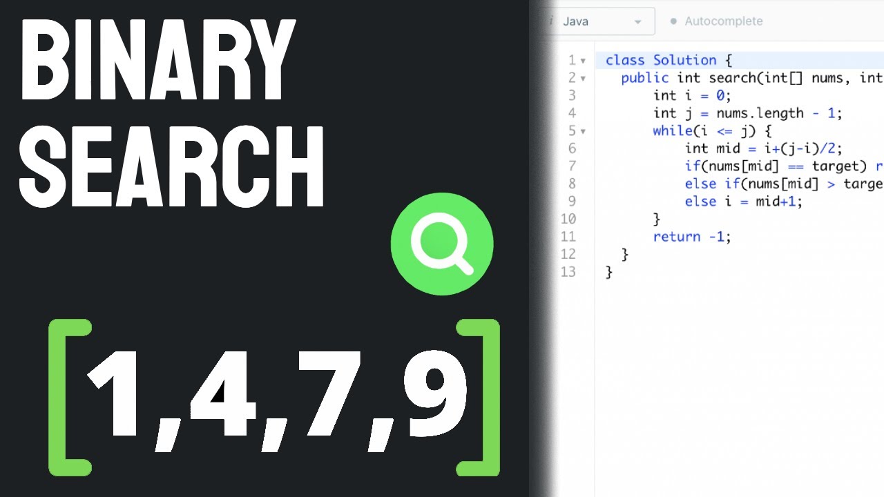 Leetcode 704: Binary Search | Java Solution