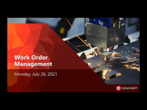 Webinar: Work Order Management