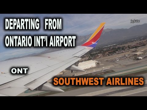 Departing from Ontario International Airport