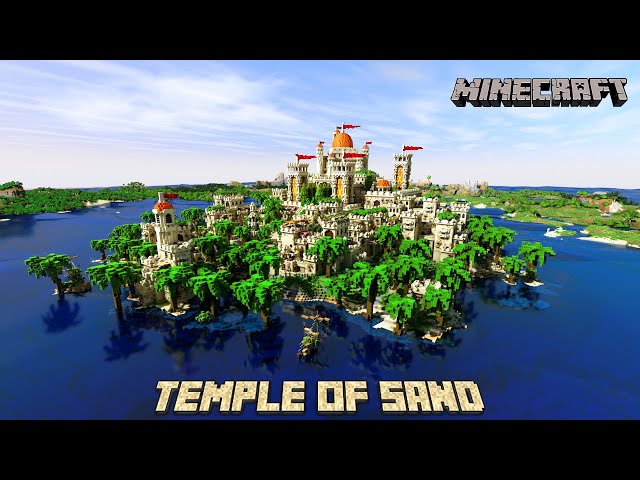 ⭐ EXCLUSIVE ⭐ Temple of Sand - AliensBuilds 🕌 Minecraft Map