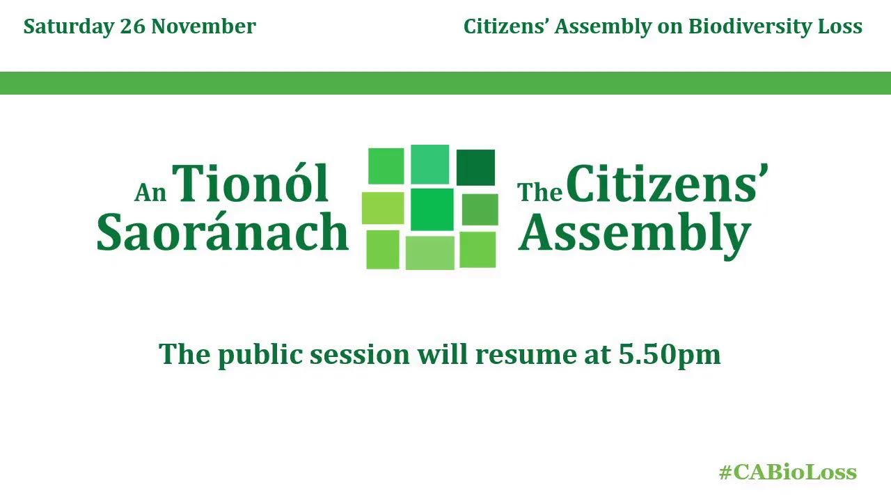 Citizens' Assembly 26/11/2022