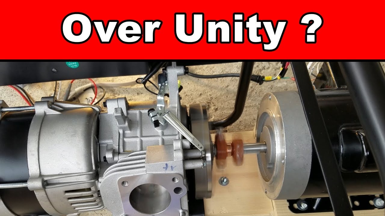 Over Unity - FREE Energy - Using A Gas Generator Components (Is It Possible?)