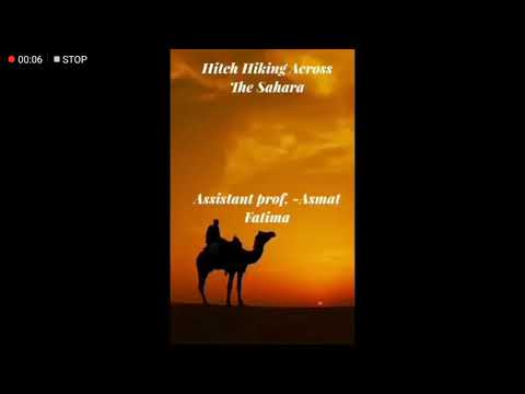 Hitch Hiking Across The Sahara urdu translation part 1