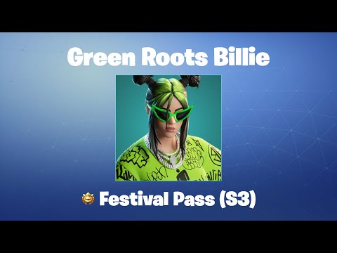Green Roots Billie | Fortnite Outfit/Skin