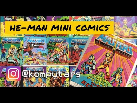 He-man mini-comics of the 80's (FULL Collection)