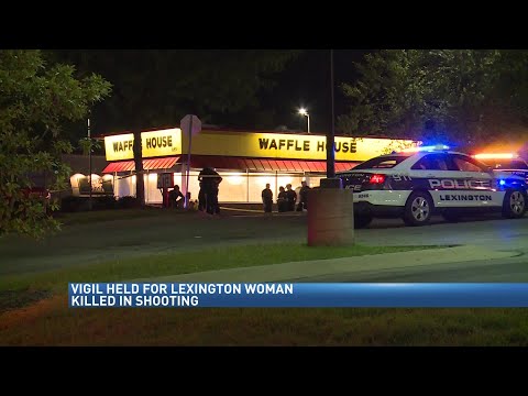 Friends hold vigil in honor of Lexington woman killed Sunday motning