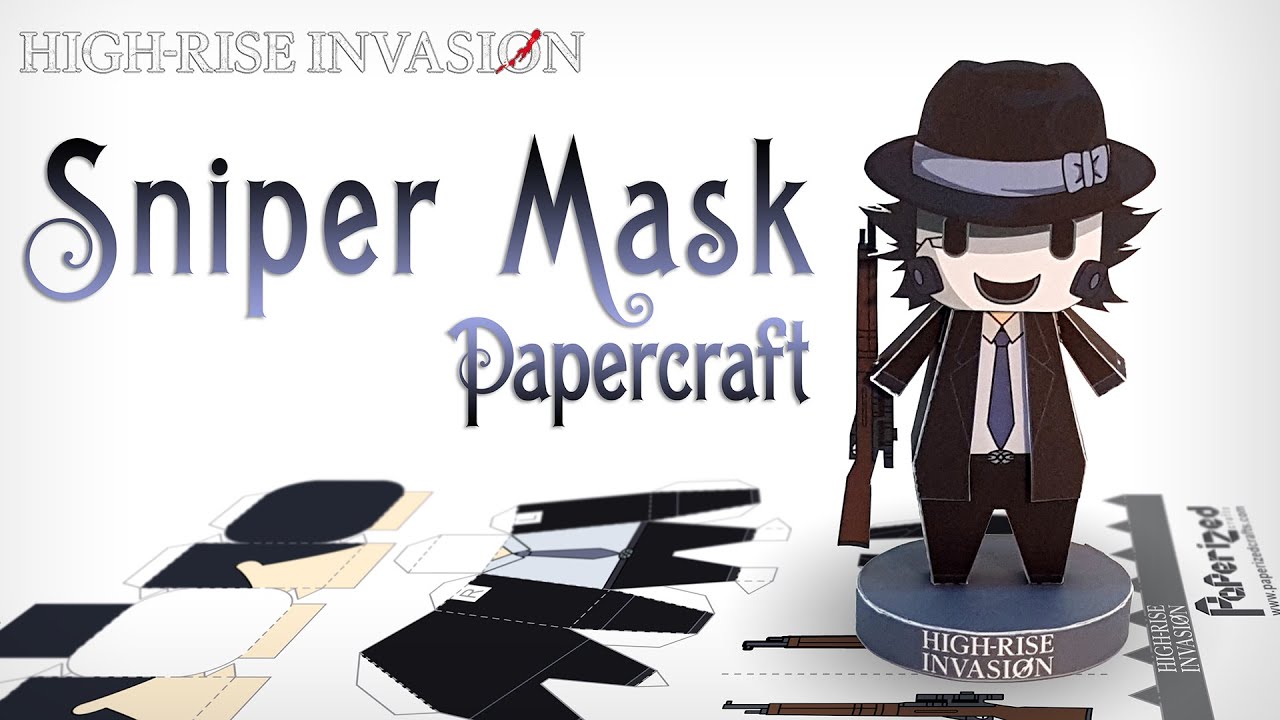 High-Rise Invasion: Sniper Mask Paperized