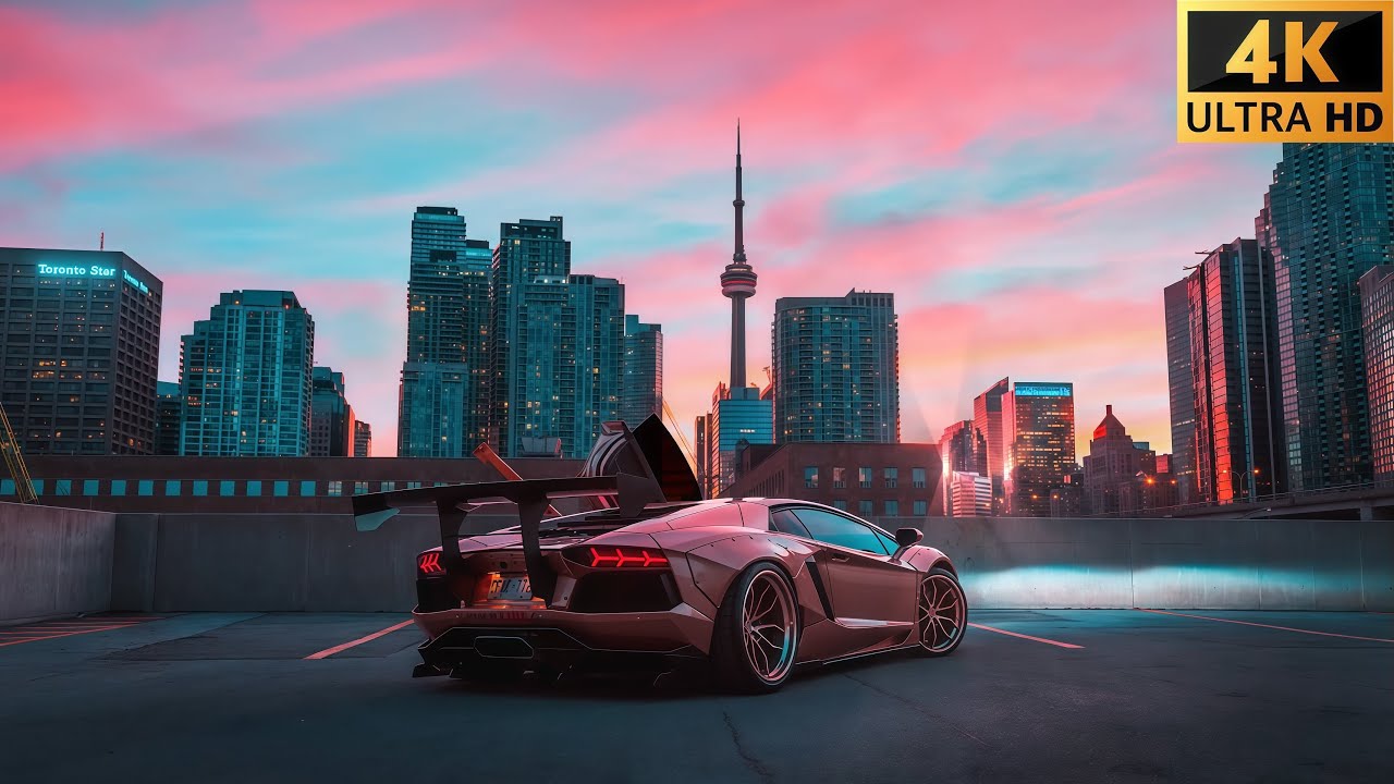Lamborghini Cinematic Live Wallpaper | 4K 60FPS
