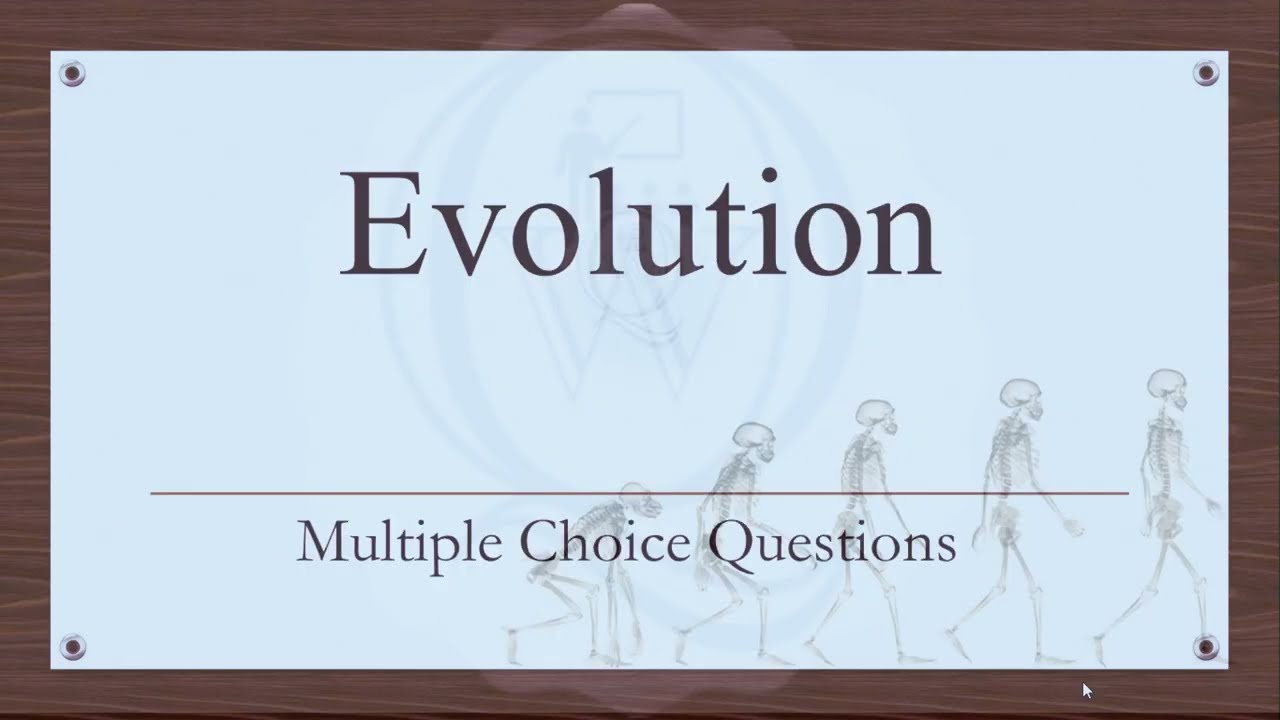 Evolution MCQS