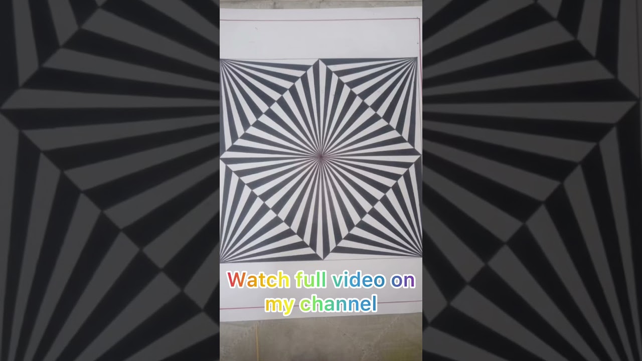 circle Geometric Art /how to made circle pattren Tutorial/ drawing tutorial