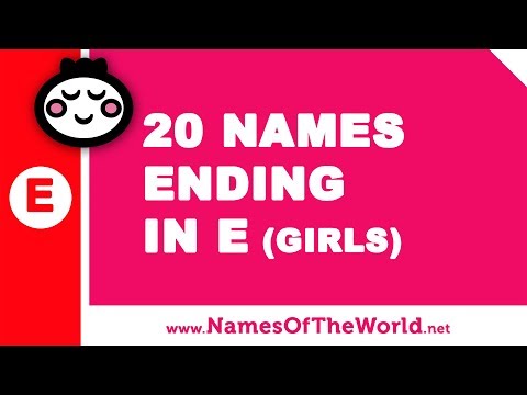 20 girl names ending in E - the best baby names - www.namesoftheworld.net