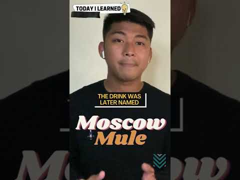How Moscow Mule Was Made #shorts