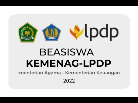 Beasiswa 2022 KEMENAG-LPDP #menterikeuangan #menteriagama #beasiswas1 #beasiswas2 #beasiswas3