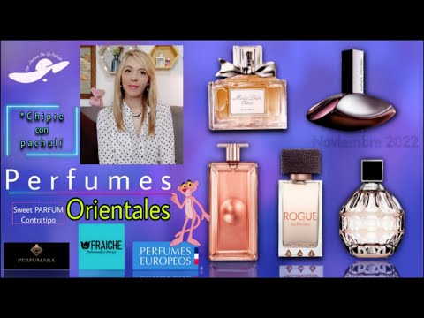 PERFUMES ORIENTALES | PERFUMES FRAICHE | PERFUMES EUROPEOS | PERFUMARA | SWEET PARFUM | NOV/2022