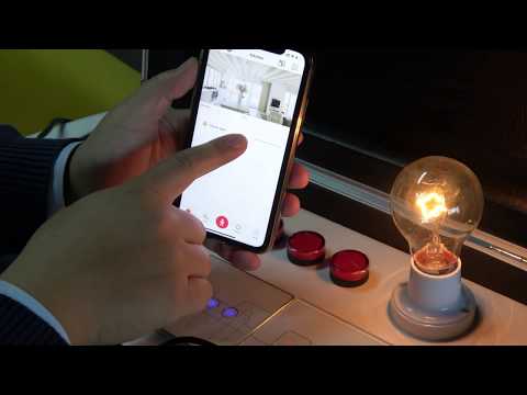 KinCony wall touch dimmer of ZigBee wireless smart home solution
