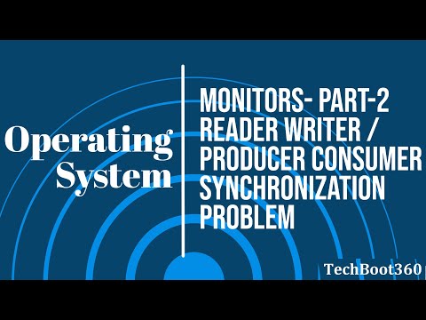 Monitor Operating system | Reader Writer | Producer Consumer |classical problem of Synchronization