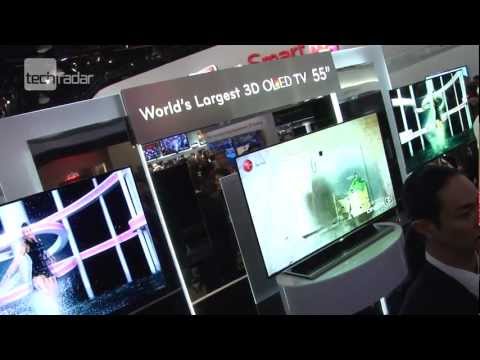 Thinnest TV Ever? LG 55-inch OLED TV