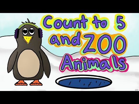 Count to 5 and Zoo Animals