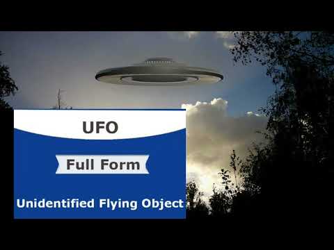 UFO/Full Form/Abbreviation/Class 9, 10, 11, 12 @DEEPAAJE